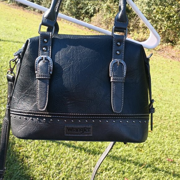 Wrangler | Bags | Wrangler Doctor Bag Two Tone Western Satchel ...